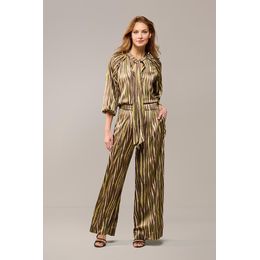 Bension-Print-Bluse Gr&uuml;n / Multi