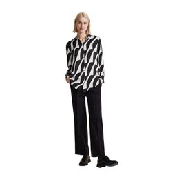 Street One Bluse mit abstraktem Druck und langen &Auml;rmeln