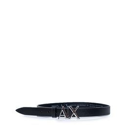 Armani Exchange Damen G&uuml;rtel in Schwarz