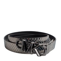 Michael Kors Damen Wende-Metall-Leder D&uuml;nner G&uuml;rtel 558992