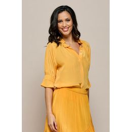 Tara-Bluse, warmes Gelb