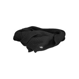 U.S. Polo Assn. Rippstrickschal Schwarz