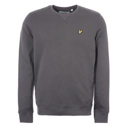Lyle & Scott Lyle And Scott Sweatshirt mit Rundhalsausschnitt aus Bio-Baumwolle f&uuml;r Herren in Grau