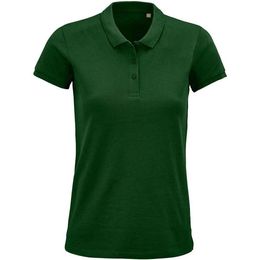 SOLS Damen/Damen Planet Bio-Poloshirt (flaschengr&uuml;n)