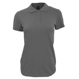 SOLS Womens/Ladies Perfect Pique Short Sleeve Polo Shirt (Dunkelgrau)