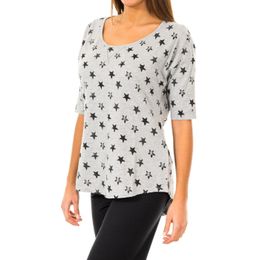 Tommy Hilfiger Damen T-Shirt mit 3/4-&Auml;rmeln und Rundhalsausschnitt 1487903579