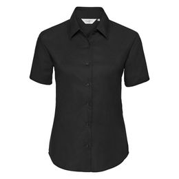 Russel Athletic Russell Collection - Hemd f&uuml;r Damen kurz&auml;rmlig (Schwarz)