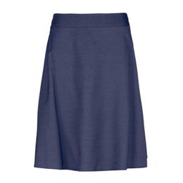 Cloche-Rock im Denim-Stil