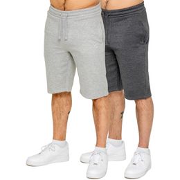 Kruze | Herren Fleece Shorts 2er Pack