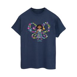 Disney - "Encanto Mirabel Butterfly" T-Shirt f&uuml;r Damen (Marineblau)