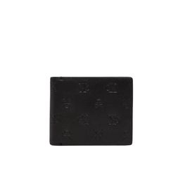 Calvin Klein Jeans Pr&auml;ge-Logo Lederbrieftasche