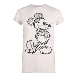 Disney - T-Shirt f&uuml;r Damen (Nat&uuml;rlich/Schwarz)