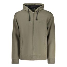 Coveri Moving Gr&uuml;nes Baumwoll Herren Sweatshirt