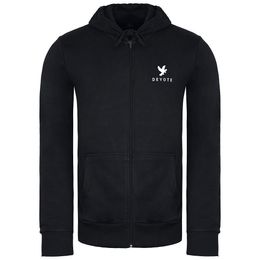 Devote London Dove Mens Black/White Hoodie