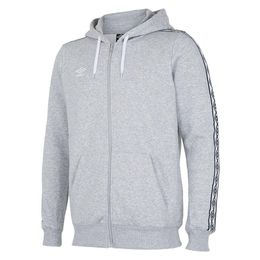 Umbro Mens Grey Taped Track Jacke