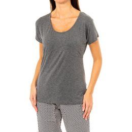 Tommy Hilfiger Kurzarm-T-Shirt mit Rundhalsausschnitt f&uuml;r Frauen UW0UW00103