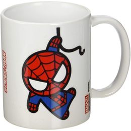 MARVEL - Kaffeebecher, Kawaii (Wei&szlig;/Rot/Blau)