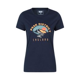 Mountain Warehouse - "Peak District" T-Shirt f&uuml;r Damen (Marine)