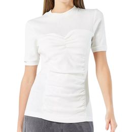 Nike Scrunched Front Wei&szlig;es Sport-T-Shirt