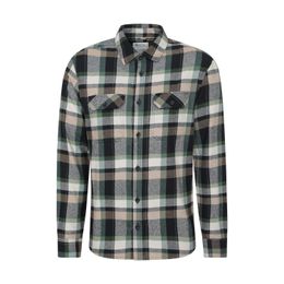Mountain Warehouse - "Trace" Hemd f&uuml;r Herren Lang&auml;rmlig (Dunkel-Khaki)