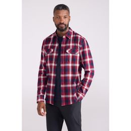 Mountain Warehouse - "Trace" Hemd f&uuml;r Herren Lang&auml;rmlig (Beerenrot)