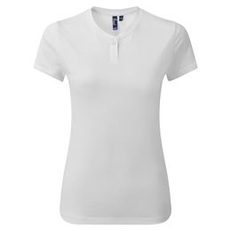 Premier - "Comis" T-Shirt f&uuml;r Damen (Wei&szlig;)