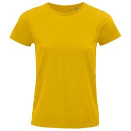 SOLS - "Pioneer" T-Shirt Baumwolle aus biologischem Anbau f&uuml;r Damen (Gold)