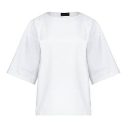 Strukturiertes, &uuml;bergro&szlig;es T-Shirt aus Baumwollmischung mit moderner Eleganz