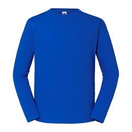 Fruit of the Loom Herren Iconic 195 Premium Ringspun Baumwolle Langarm T-Shirt (K&ouml;nigsblau)
