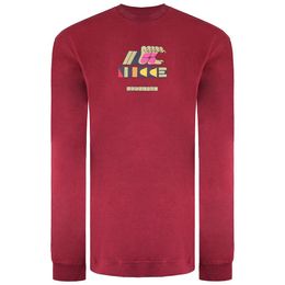 Nicce Grizzly Mens Red Top