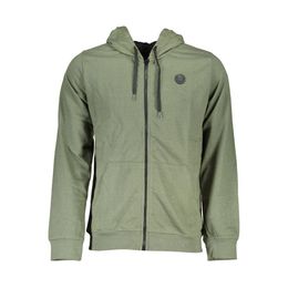 Gianmarco Venturi Verde Baumwoll-Herrenhoodie