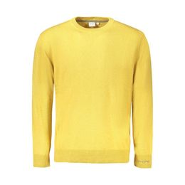 Pepe Jeans Gelber Baumwollpullover f&uuml;r Herren