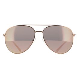 Armani Exchange AX2043S 61034Z glanzend ros&Atilde;&copy;goud grijs spiegel ros&Atilde;&copy;goud zonnebril