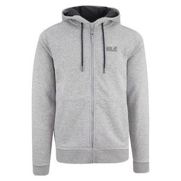 Jack Wolfskin Logo Mens Grey Track Jacke
