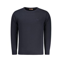 Rifle Blue Acryl Herrenpullover