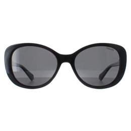 Polaroid PLD 4154/S/X 807 M9 schwarz grau polarisierte Sonnenbrille