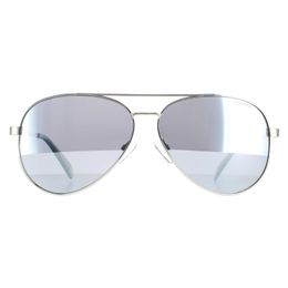 Polaroid Aviator Damen Silber Liebesinsel Silber Spiegel polarisiert PLD 6069/S/X/LI