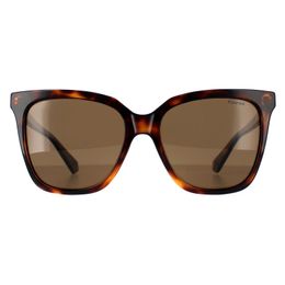 Polaroid Square Damen Havanna Bronze Polarisiert PLD 4155/S/X