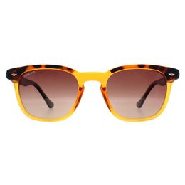 Polar Rectangle Herren Gl&auml;nzend Kristall Honig Havanna Braun Polarisiert 362