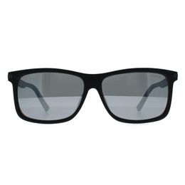 Polaroid PLD 2075/S/X 08A EX schwarz grau grau silber Spiegel polarisierte Sonnenbrille