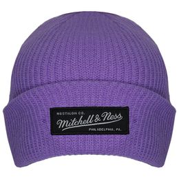 Mitchell & Ness Mitchell & Ness Box Logo Herren Purpur Strick M&uuml;tze