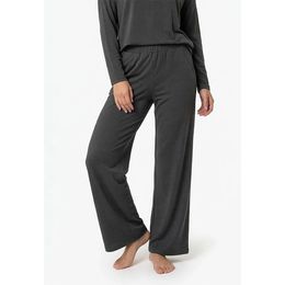 Long Viscose Pants DUNKELGRAU