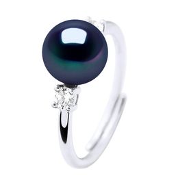 Ringschmuck - Echte S&uuml;&szlig;wasser-Zuchtperle, rund 7-8 mm