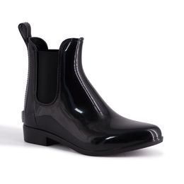 Aus Wooli Australia Womens Regenstiefel mit Schafsfell Einlegesohle enthalten BLACK