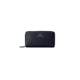 Armani Exchange Schwarzes Polyethylen-Portemonnaie