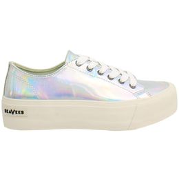 SeaVees Monterey Platform Sun Valley Damen Silber Schuhe