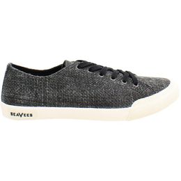 SeaVees Monterey Raffia Damen Schwarz Schuhe