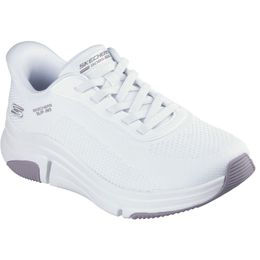 Skechers BOBS Sparrow Flex Too You Textil Damen Wei&szlig;e Sneakers