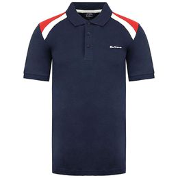 Ben Sherman Logo Herren Navy Polo Shirt