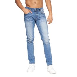 CrossHatch - "Malcolm" Jeans f&uuml;r Herren (Helle Waschung)